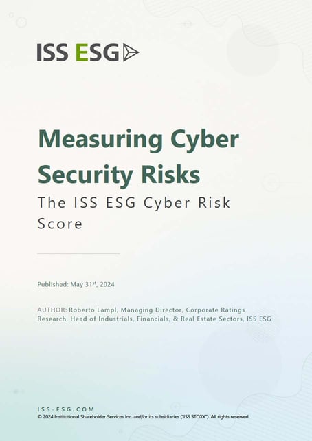 Measuring Cyber Security Risks | ISS