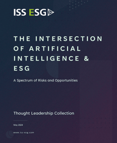 The Intersection of Artificial Intelligence & ESG | ISS
